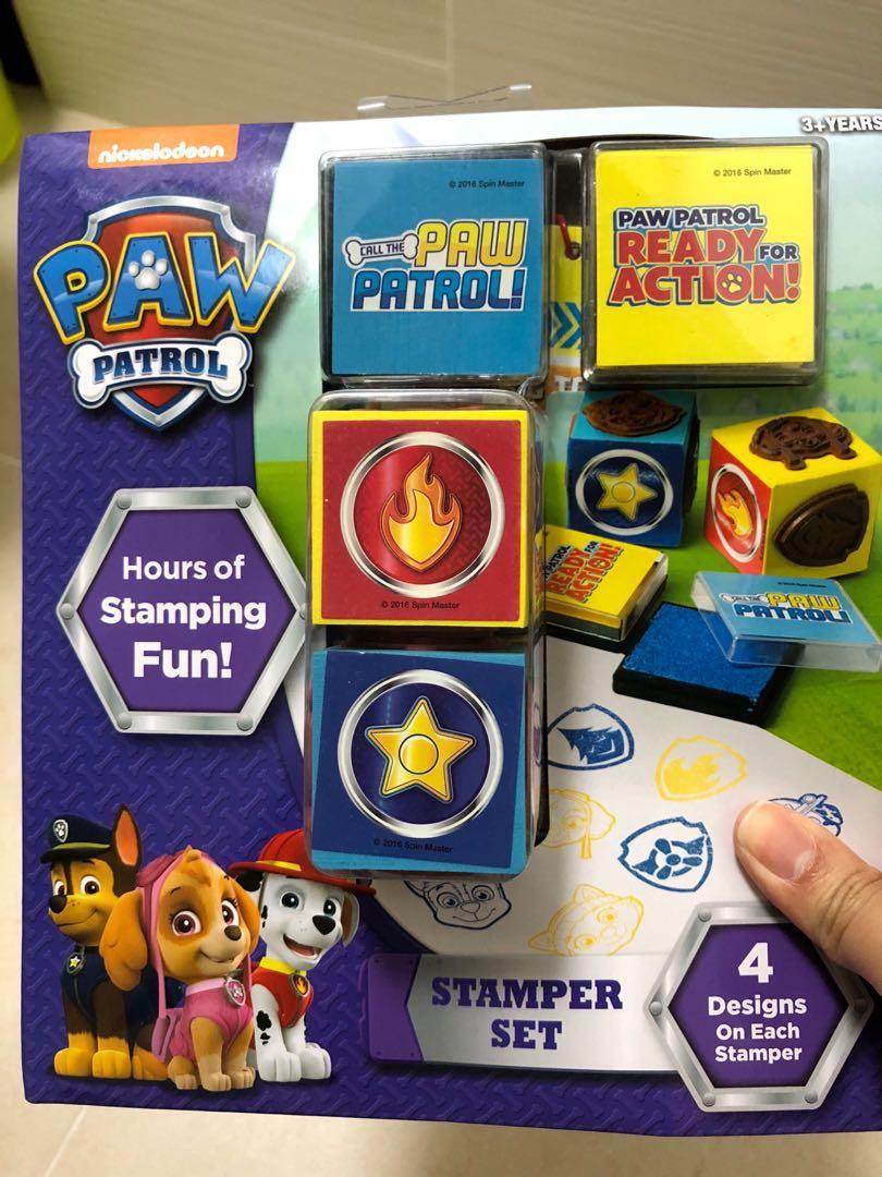 Brand new BN paw patrol stamper set stamp art, Hobbies & Toys, Toys ...