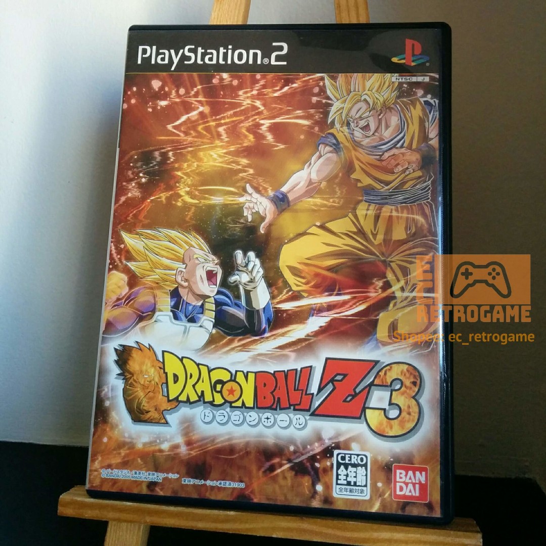 Dragon Ball Z 3 Original Japan JP Playstation 2 PS2 Game, Video Gaming ...