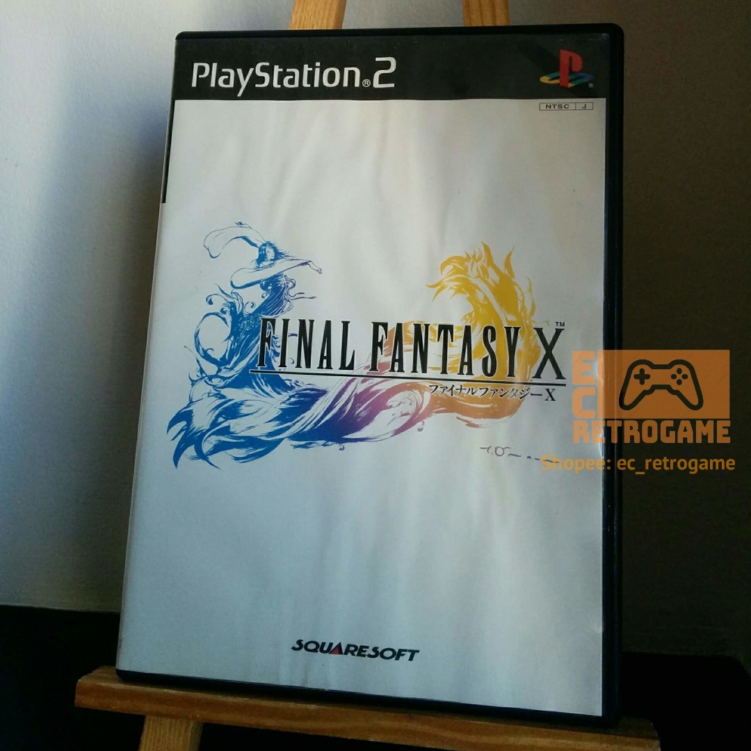 Final Fantasy X Original Japan JP Playstation 2 PS2 Game, Video Gaming ...