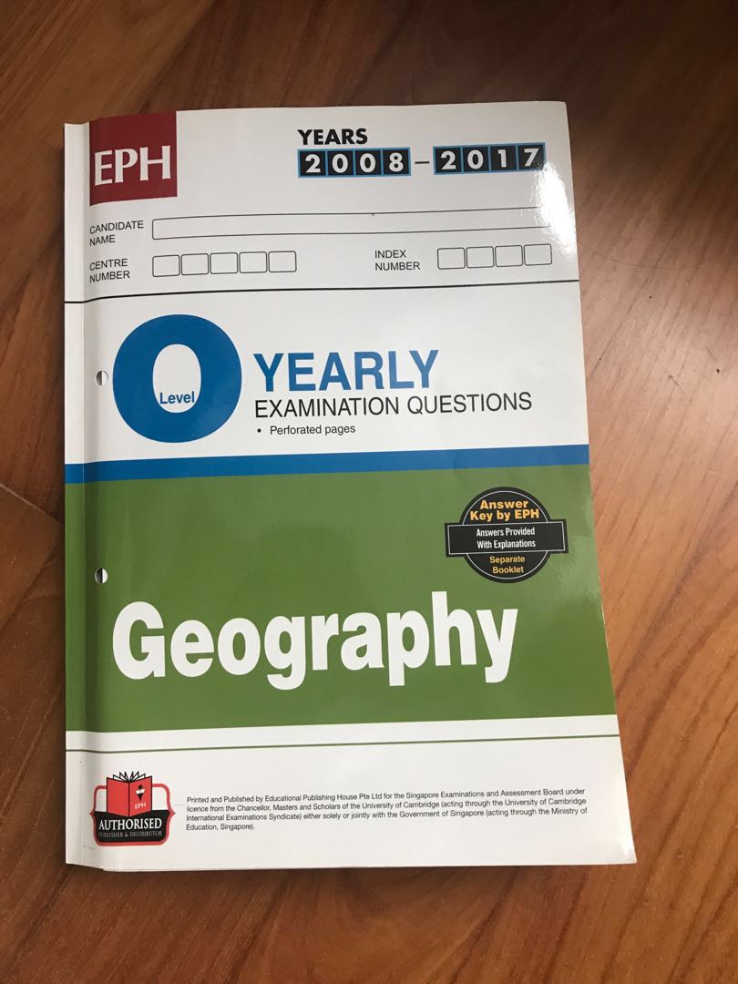 Geography TYS, Hobbies & Toys, Books & Magazines, Assessment Books on ...