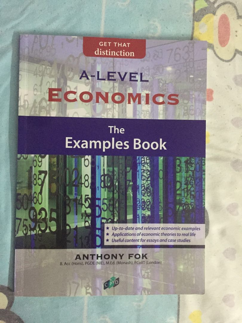 Get that distinction economics examples book, Hobbies & Toys, Books ...