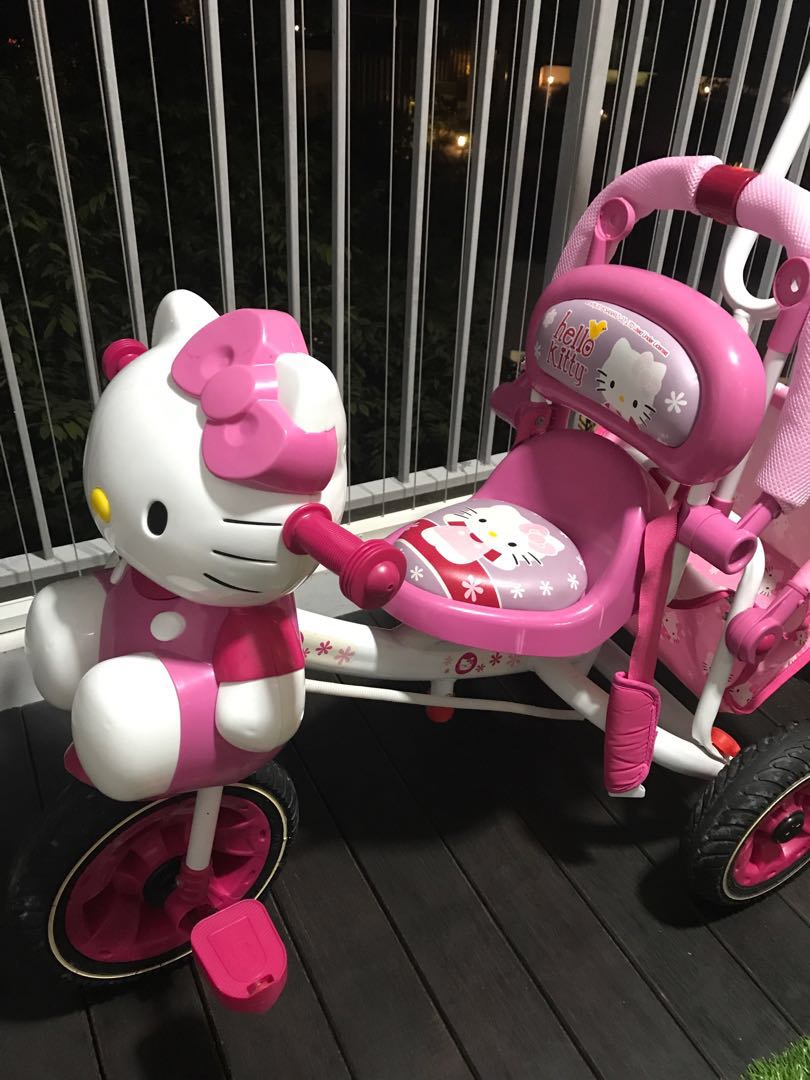 Hello kitty tricycle for $60, Babies & Kids, Infant Playtime on Carousell