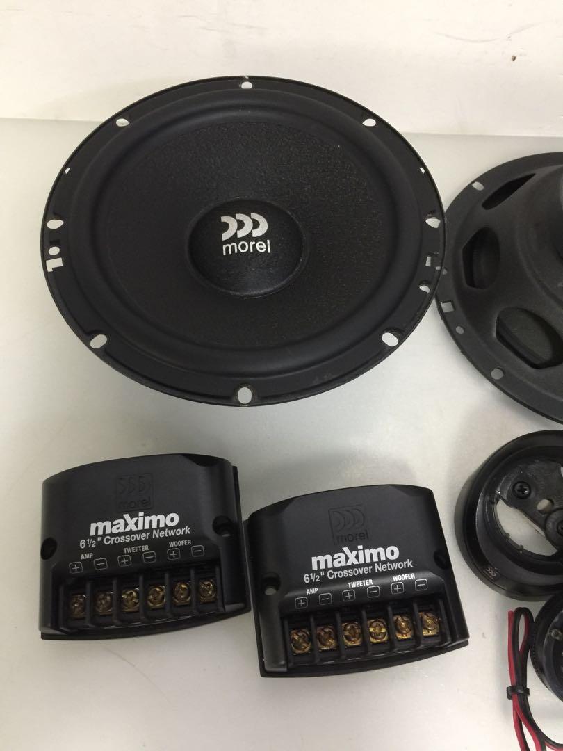 Morel Maximo 6 1/2 inch 2 way component system. Car Radio And Audio System, Car Accessories ...