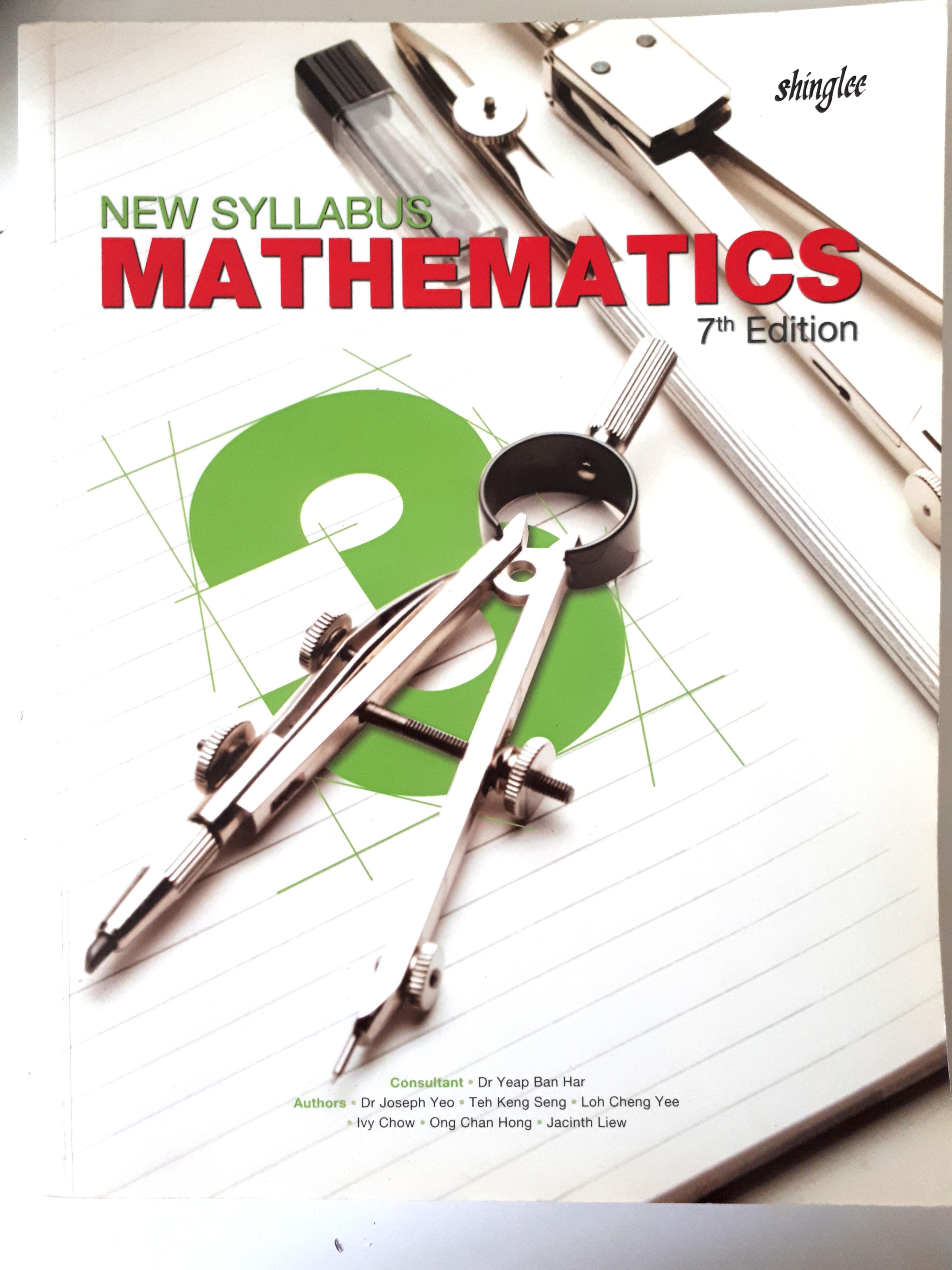 New Syllabus Mathematics 3 (7th Edition), Hobbies & Toys, Books ...