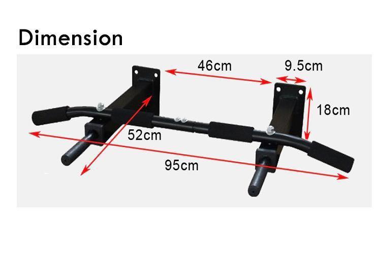 Wall Mounted Pull Up Bar Dimensions