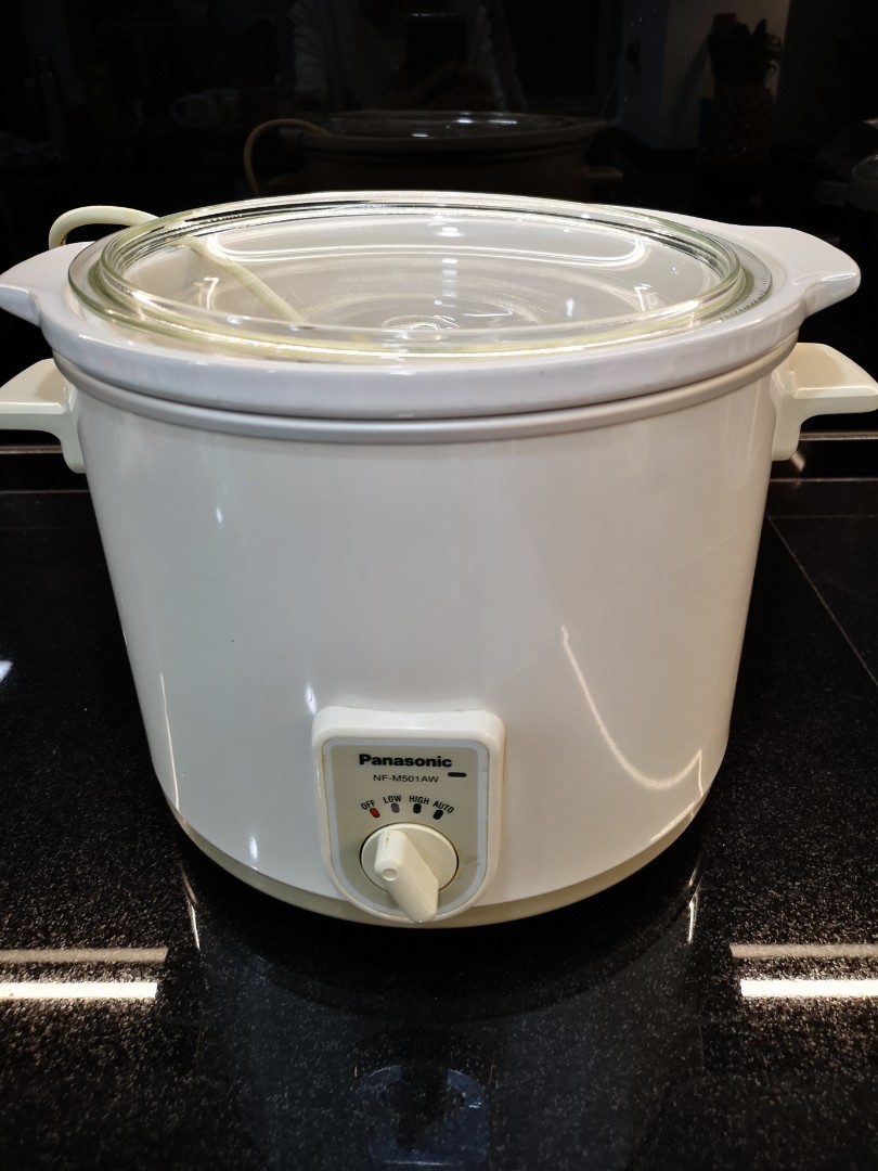 Panasonic Slow Cooker with Ceramic Pot, Home Appliances, Kitchenware on ...