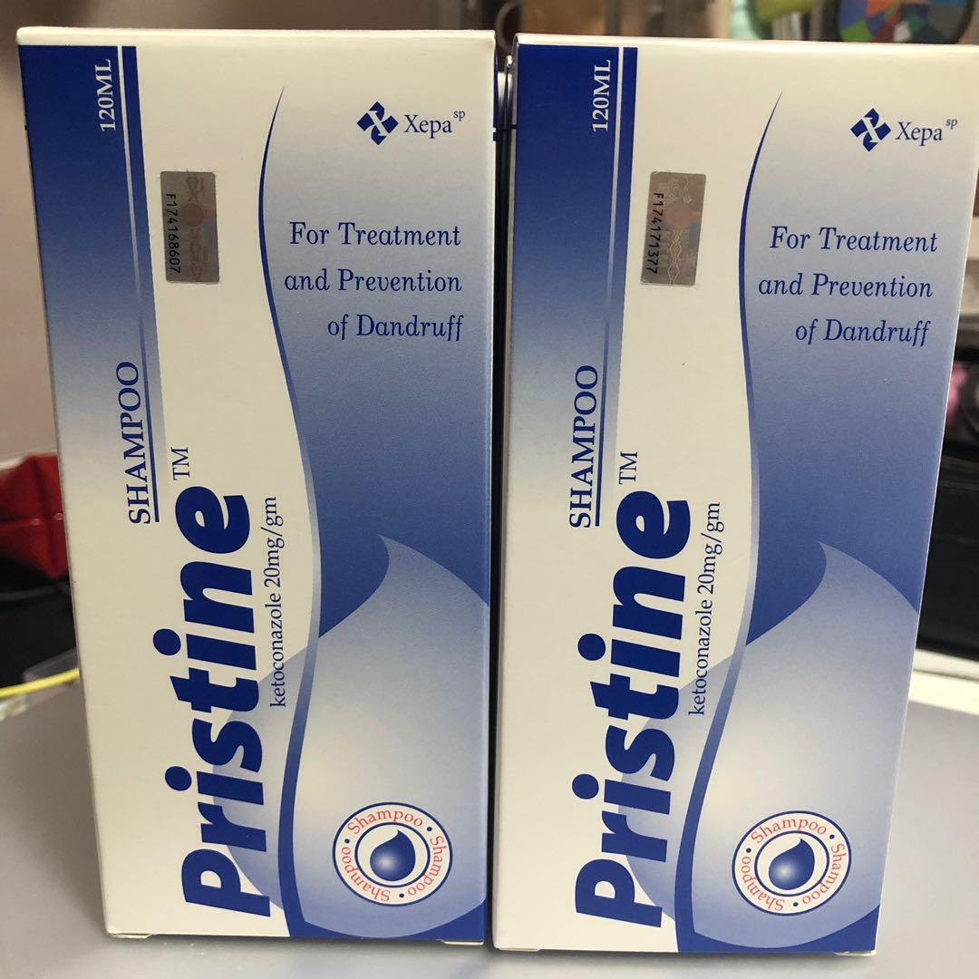 Pristine Shampoo 120ml, Beauty & Personal Care, Hair on Carousell