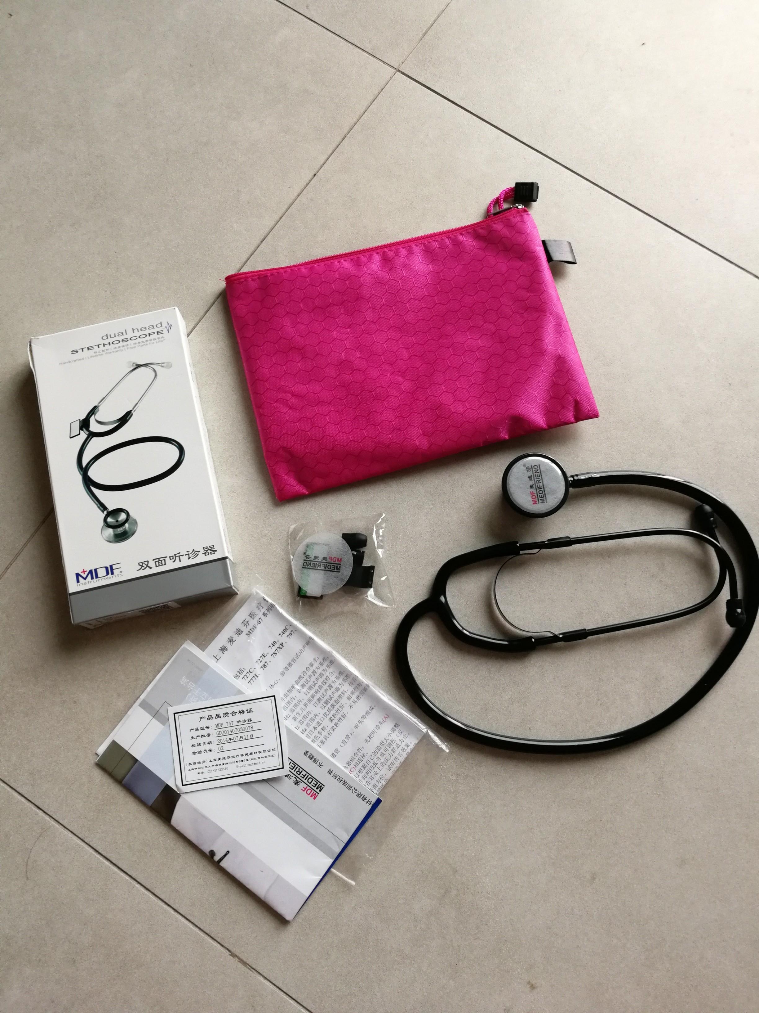 Detachable Stethoscope (full set), Health & Nutrition, Medical Supplies ...