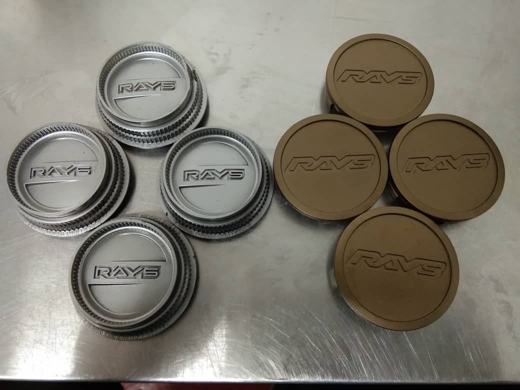 Rays te37 center cap original, Auto Accessories on Carousell