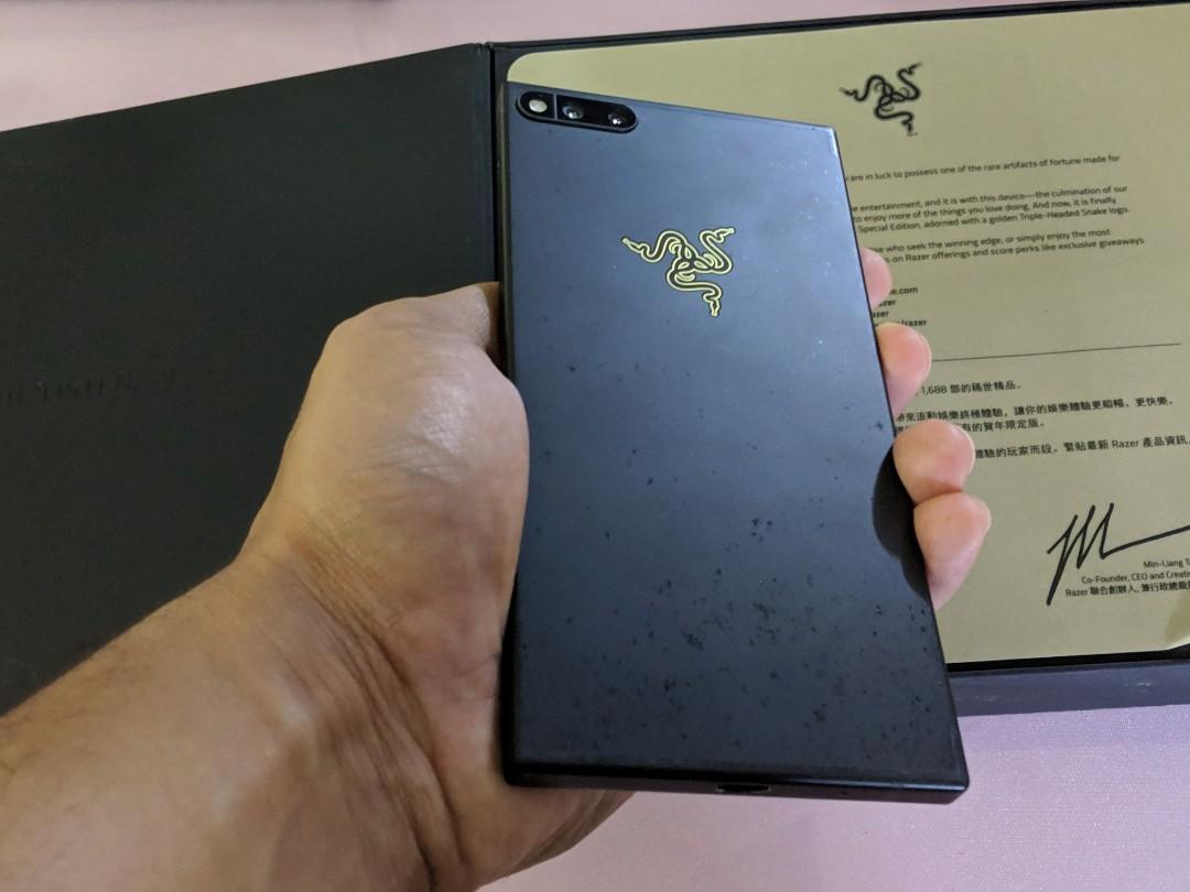 Razer Phone 1 (Limited Gold Edition), Mobile Phones & Gadgets, Mobile ...