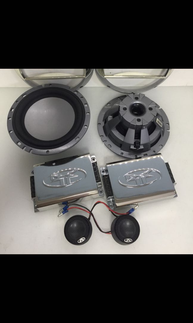 Rockford Fosgate T162S 6-1/2" 2-way Component System. Car Radio And ...