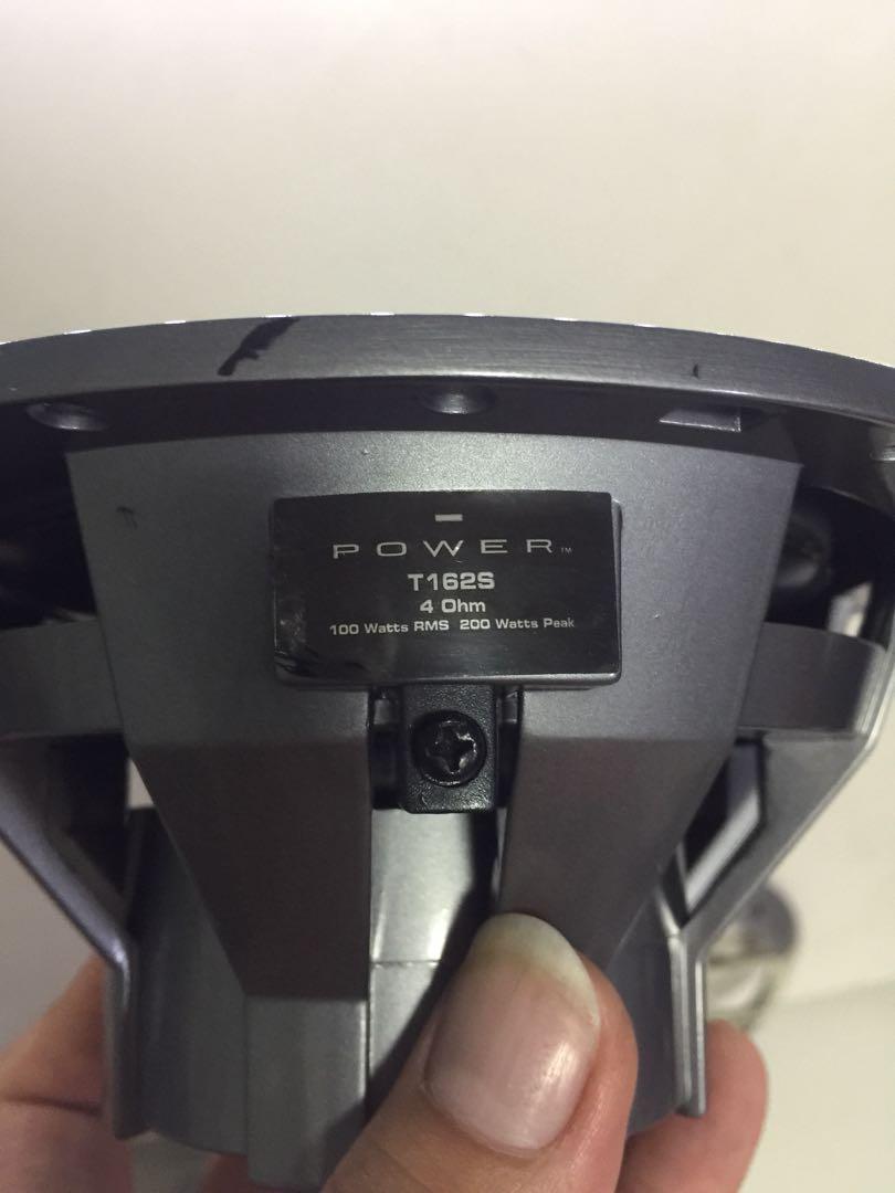 Rockford Fosgate T162S 6-1/2" 2-way Component System. Car Radio And ...