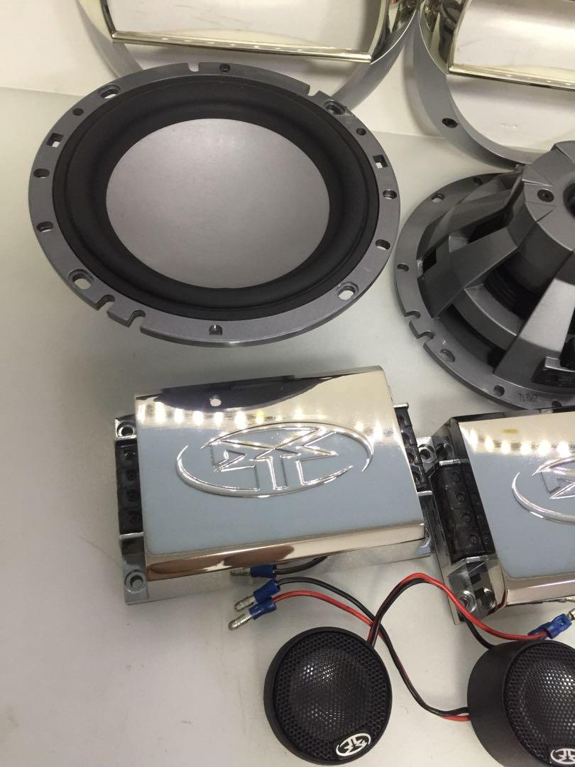 Rockford Fosgate T162S 6-1/2" 2-way Component System. Car Radio And ...