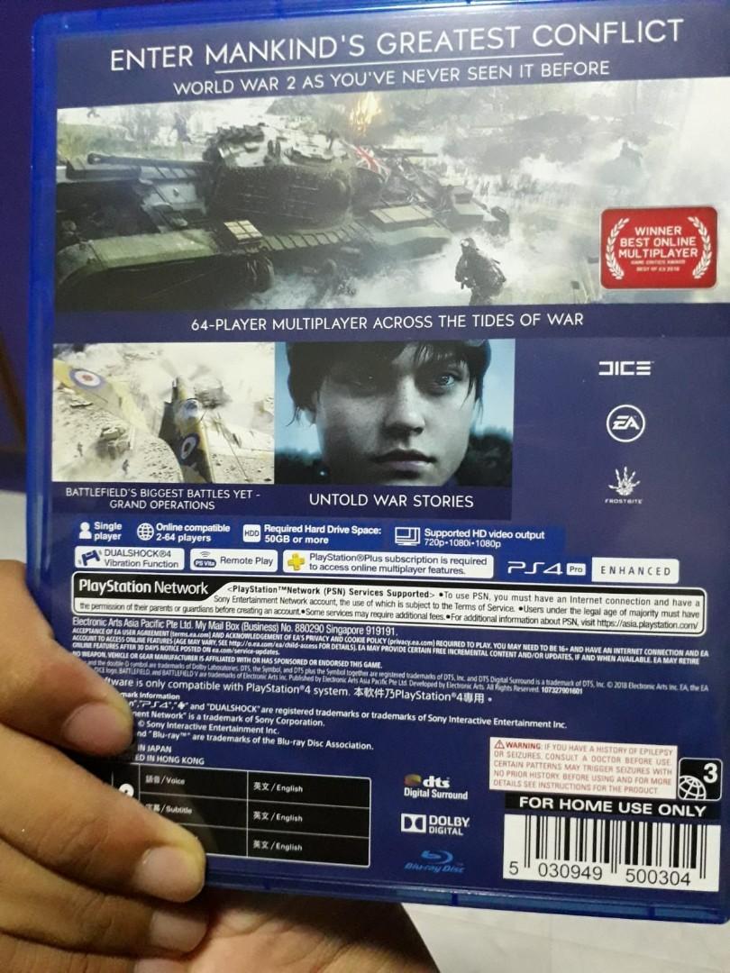 Sold Bf5, Video Gaming, Gaming Accessories, In-Game Products on Carousell