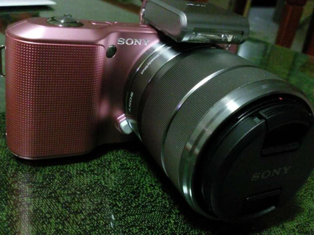 Sony Pink Alpha Nex 3, Photography, Cameras on Carousell