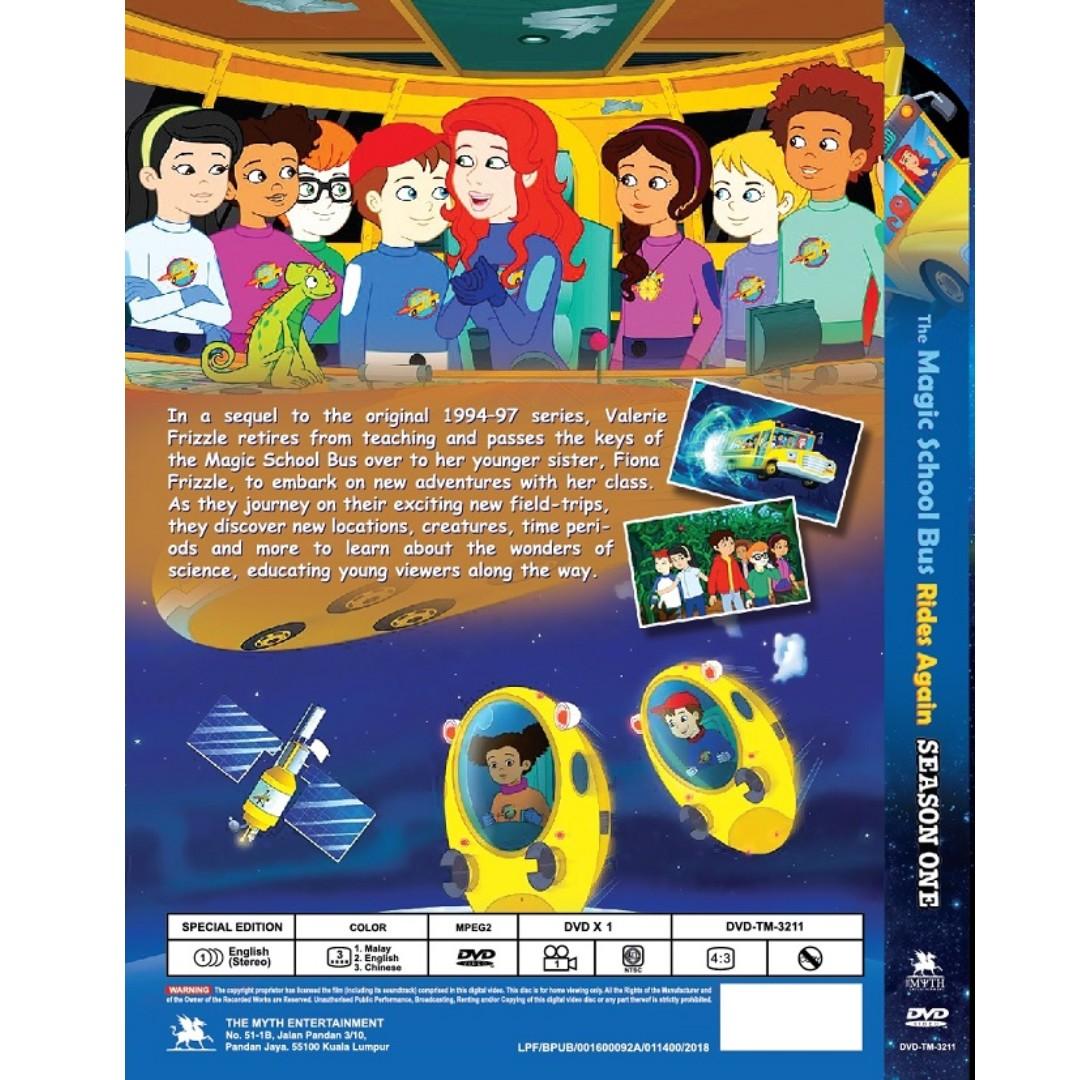 The Magic School Bus Rides Again Season One Anime DVD, Hobbies & Toys ...
