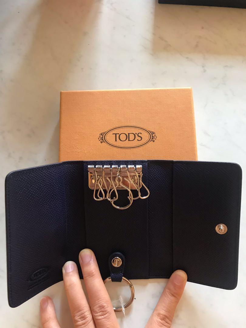 TOD’s Leather Key Case (Brand New) / TOD’s 全皮鎖匙包 (全新）, 女裝, 手袋及銀包, 長銀包 ...