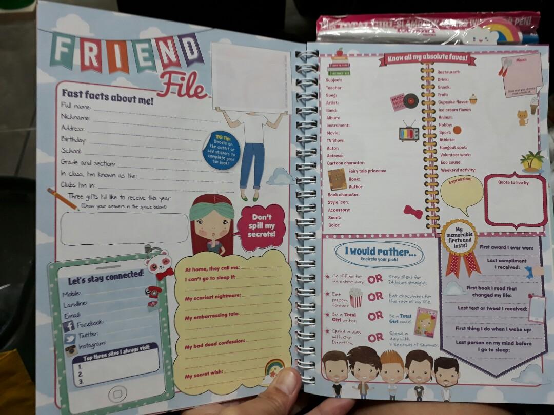 Total Girl Slambook, Hobbies & Toys, Books & Magazines, Religion Books ...