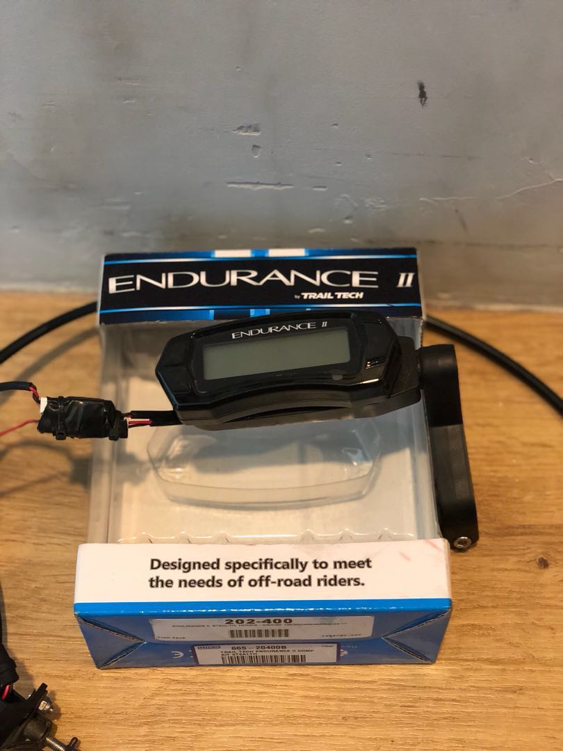 Trailtech Endurance II Digital Gauge, Motorcycles, Motorcycle ...