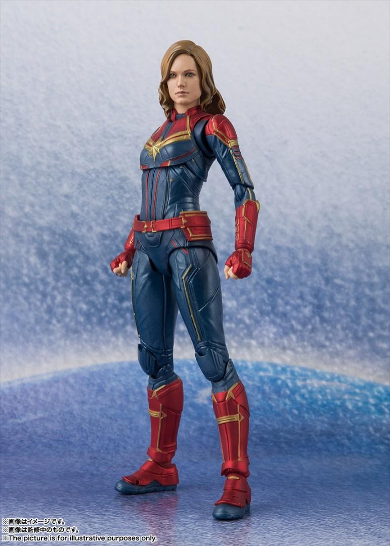 VERY RARE & HOT! *Pre-Order* Bandai Japan Marvel Captain Marvel S.H ...