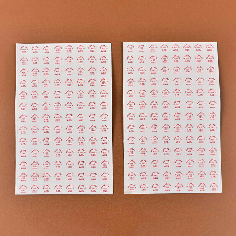20pcs Warranty Void If Damaged Protection Security Label Sticker Seal ...