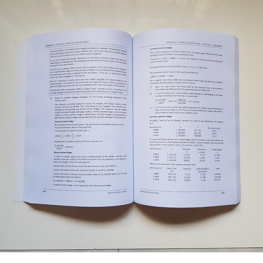 ACCA PAPER P4 ADVANCED FINANCIAL MANAGEMENT (AFM) EXAM KIT, Hobbies ...