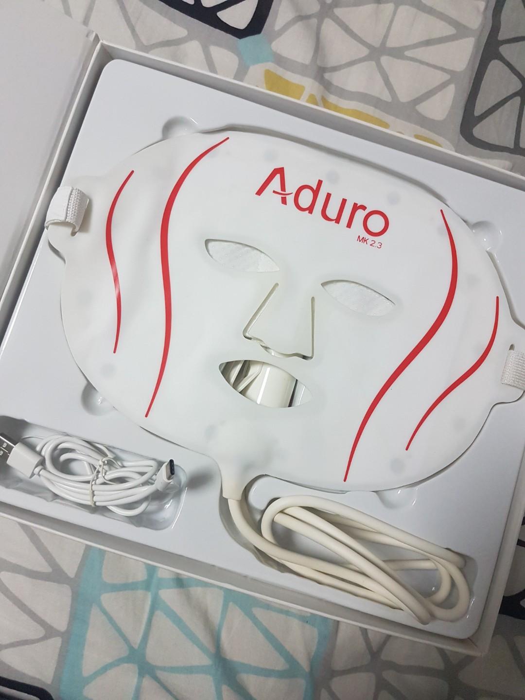 Aduro LED Mask, Health & Nutrition, Face Masks & Face Shields on Carousell