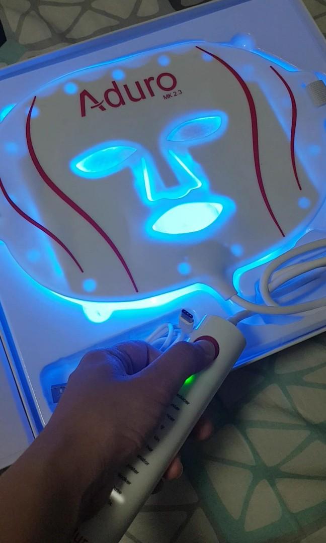 Aduro LED Mask, Health & Nutrition, Face Masks & Face Shields on Carousell