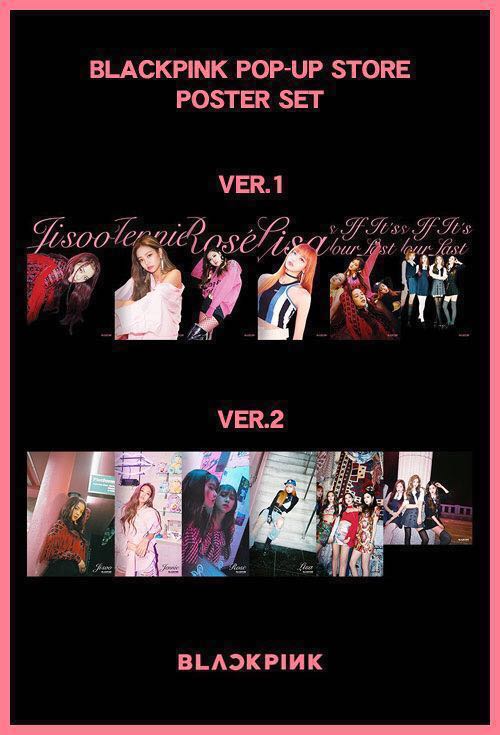 [ALL RESERVED] BLACKPINK POSTER SET, Hobbies & Toys, Memorabilia ...