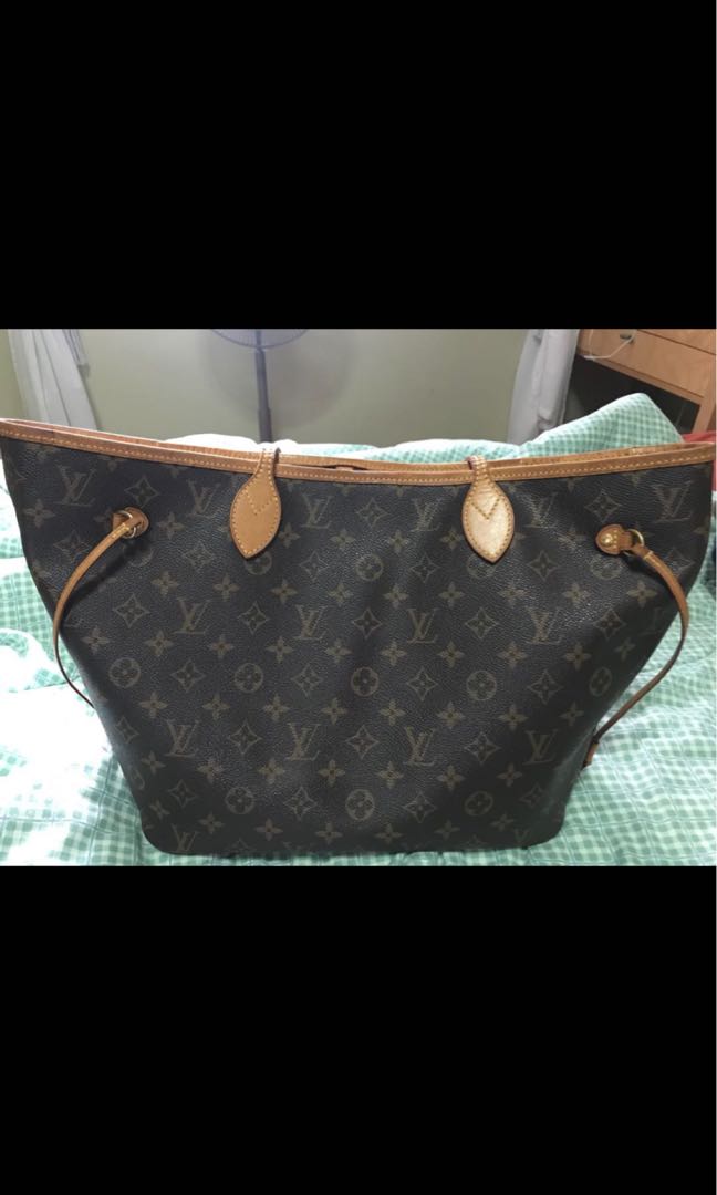 Authentic LV NEVERFULL MM, Luxury, Bags & Wallets on Carousell