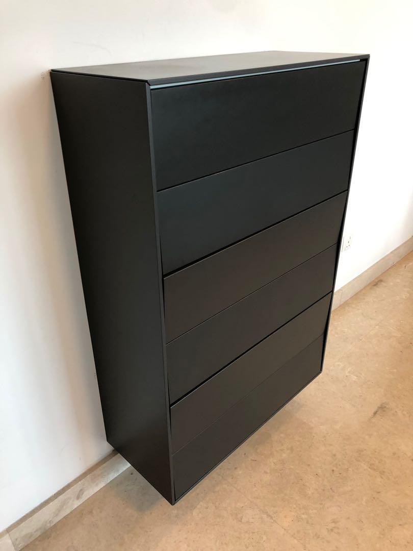 BoConcept Fermo shoe cabinet - wall mounted, Furniture & Home Living ...