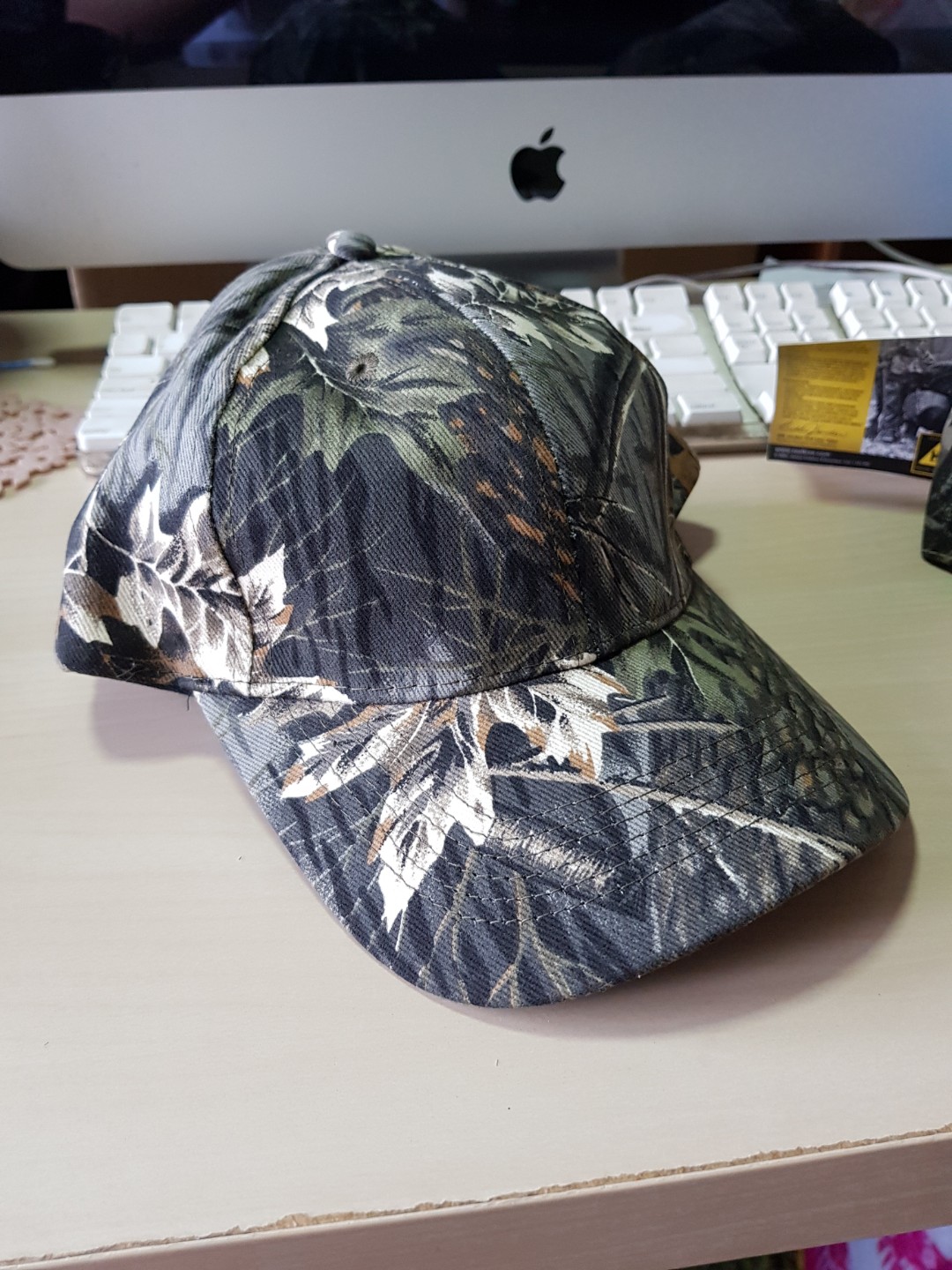 Camo cap, Men's Fashion, Watches & Accessories, Caps & Hats on Carousell