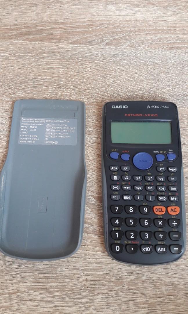 Casio Calculator fx-95ES PLUS, Hobbies & Toys, Stationery & Craft ...
