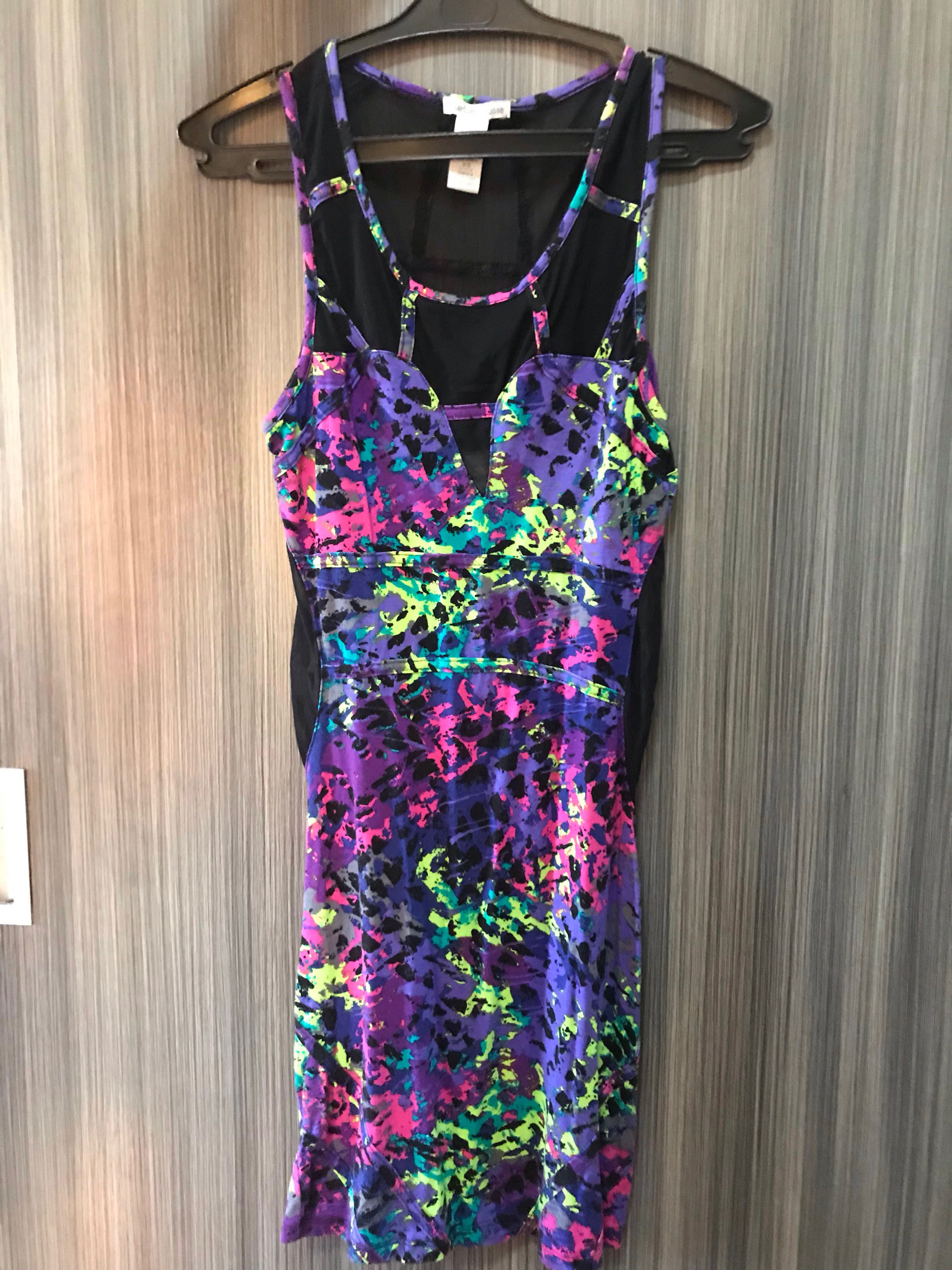 Colorful Party Dress, Women's Fashion, Dresses & Sets, Dresses on Carousell