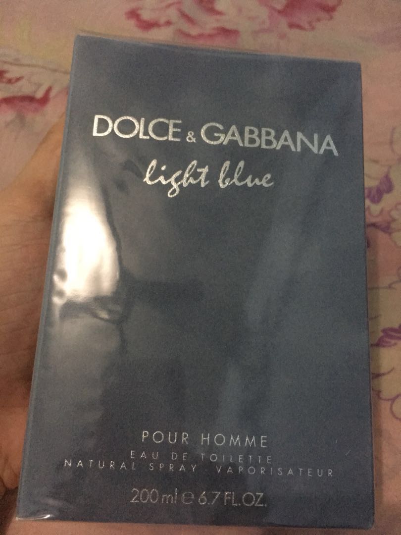 Dolce & Gabbana light blue 200ML original, Beauty & Personal Care ...