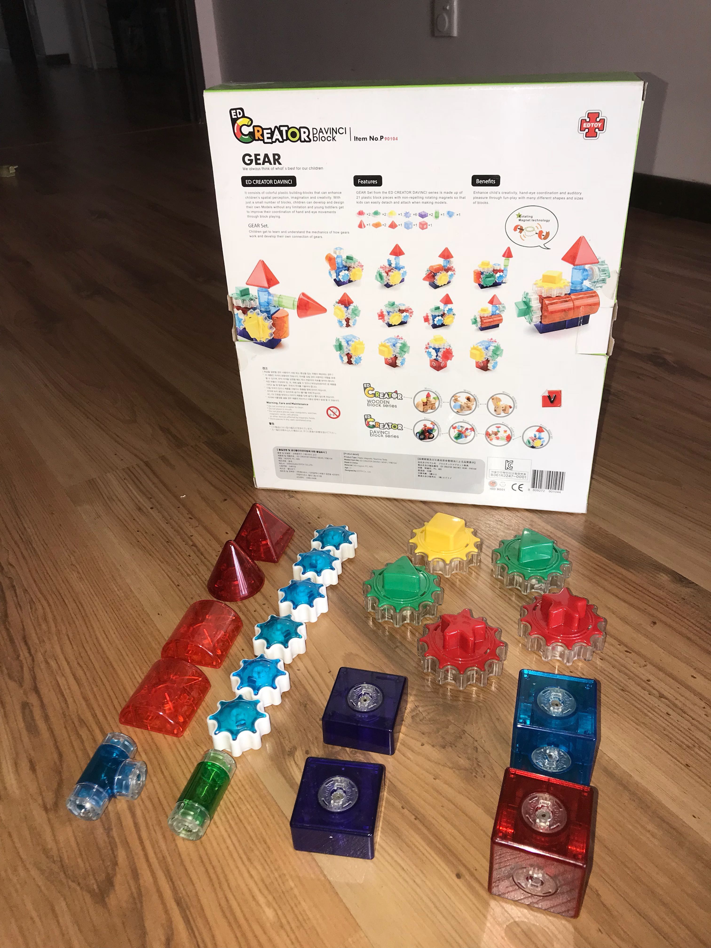 ED CREATOR DAVINCI BLOCK, Hobbies & Toys, Toys & Games on Carousell