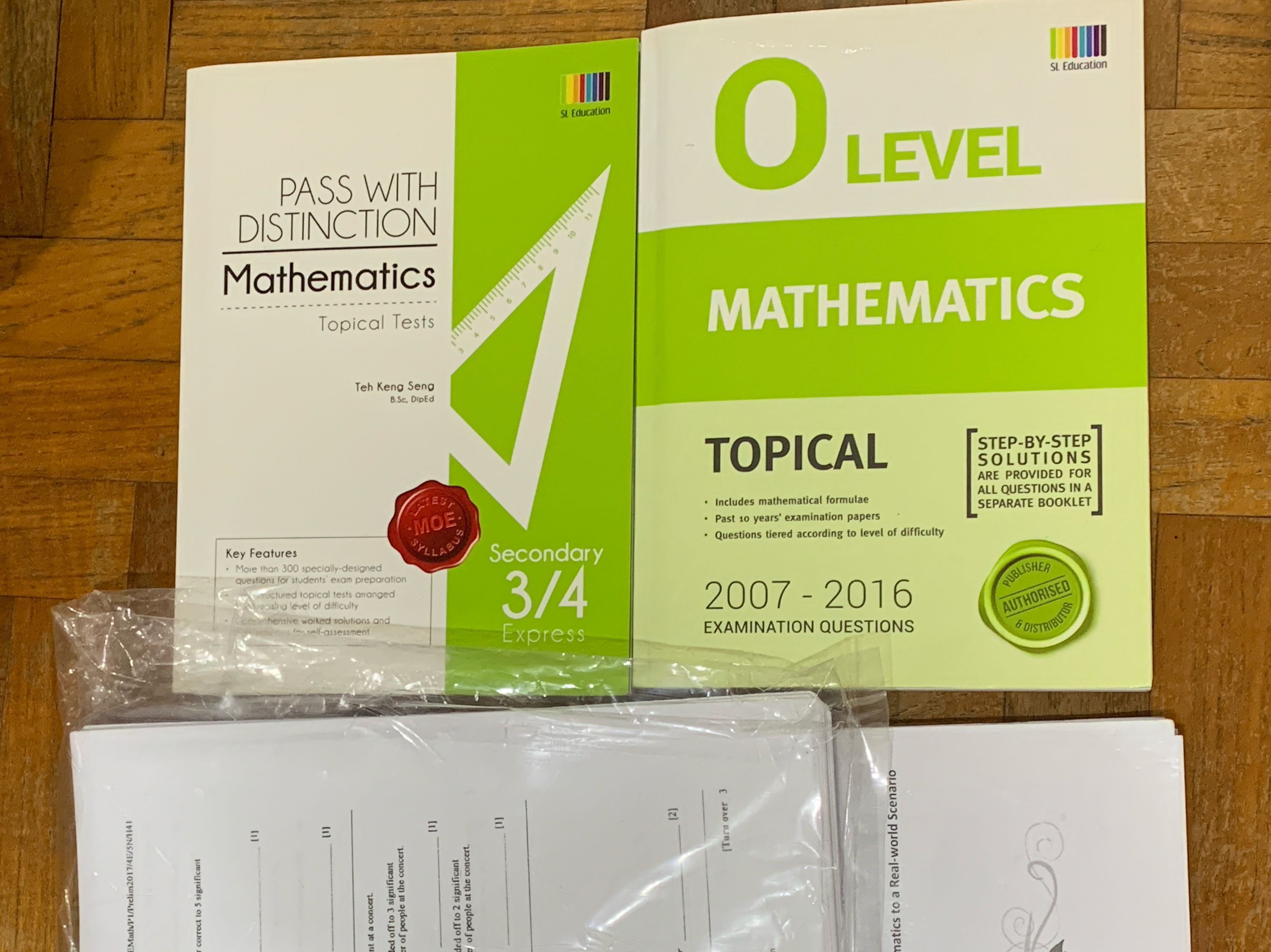 EMATH SET, Hobbies & Toys, Books & Magazines, Assessment Books on Carousell