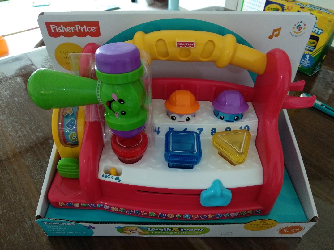 Fisher Price Toy Learning Toolbench, Hobbies & Toys, Toys & Games on ...