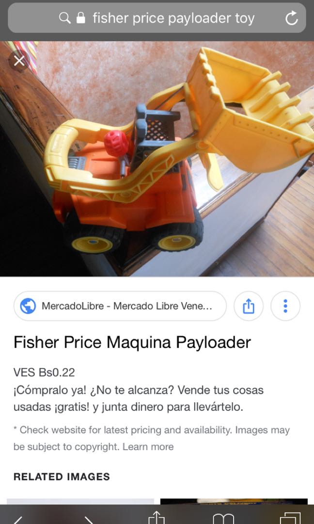 Fisher Price Toy Payloader, Babies & Kids, Infant Playtime on Carousell