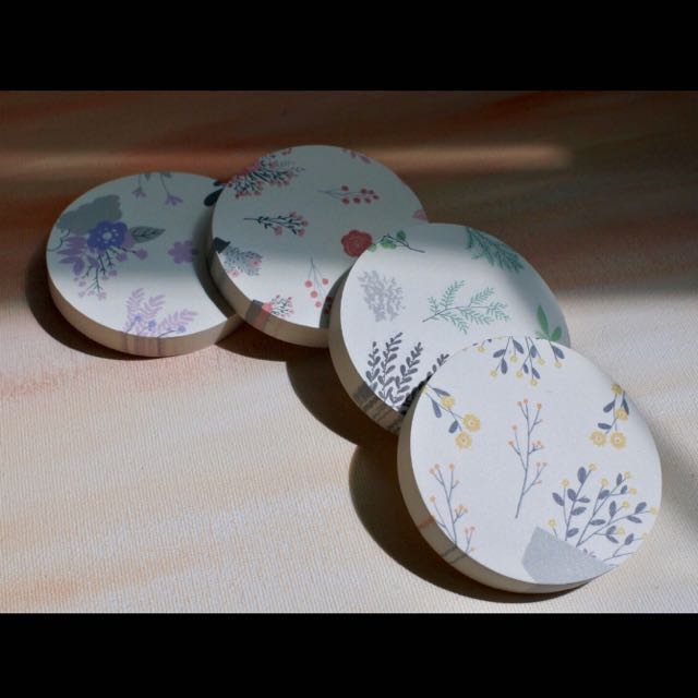 Floral Post-its, Hobbies & Toys, Stationery & Craft, Craft Supplies ...