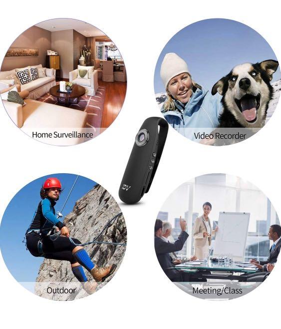 IDV Body Camera / Hidden Spy Camera / Portable Clip Camera, Photography ...