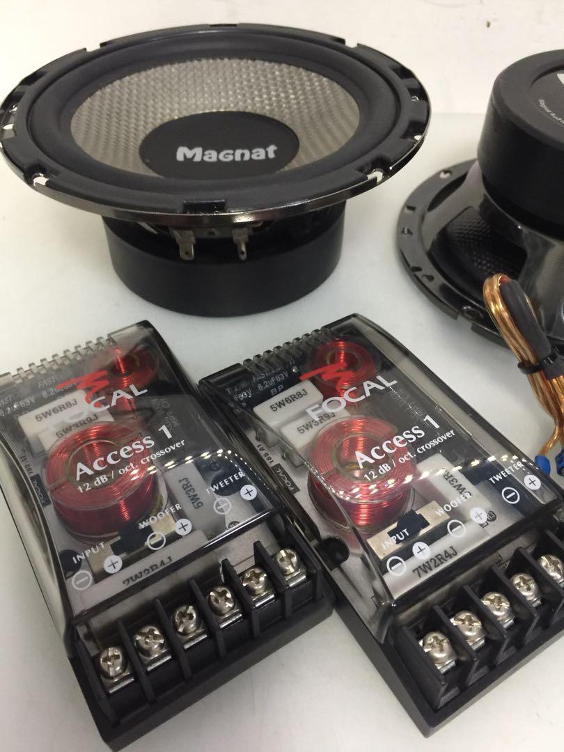 Magnat classic 216 Speaker with Focal Access 1 crossover and Tweeter ...