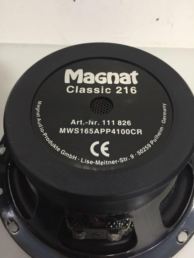 Magnat classic 216 Speaker with Focal Access 1 crossover and Tweeter ...
