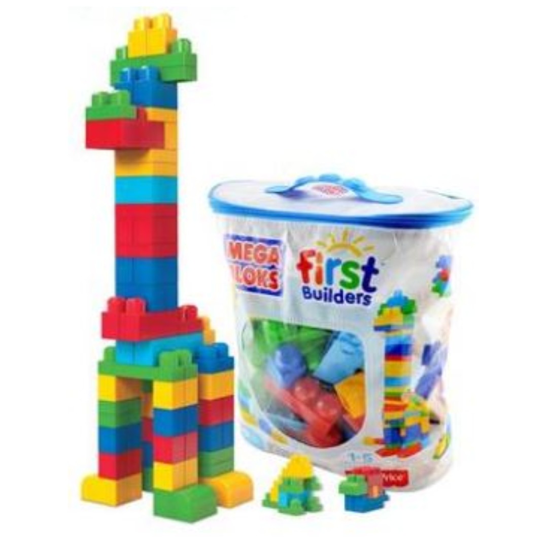 Mega Blocks First Builders 80-Pieces, Hobbies & Toys, Toys & Games on ...