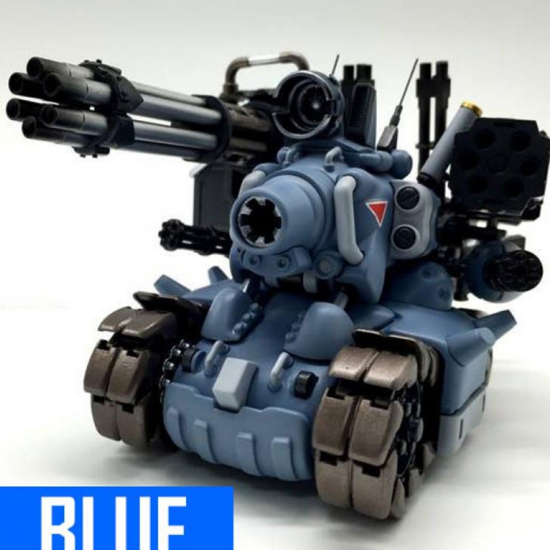 Metal Slug SV-001 M.S.EVOLVE Tank (Blue) + Weapon 01 Pack, Toys & Games ...
