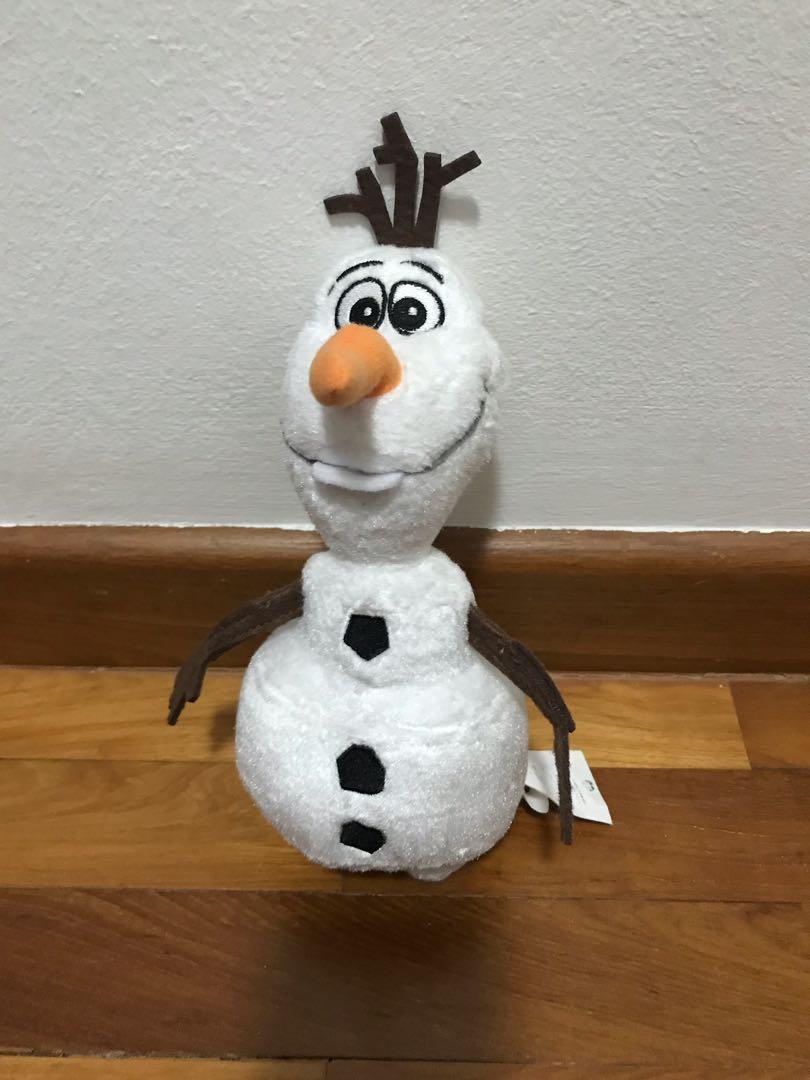 Olaf - soft toy (small size), Hobbies & Toys, Toys & Games on Carousell