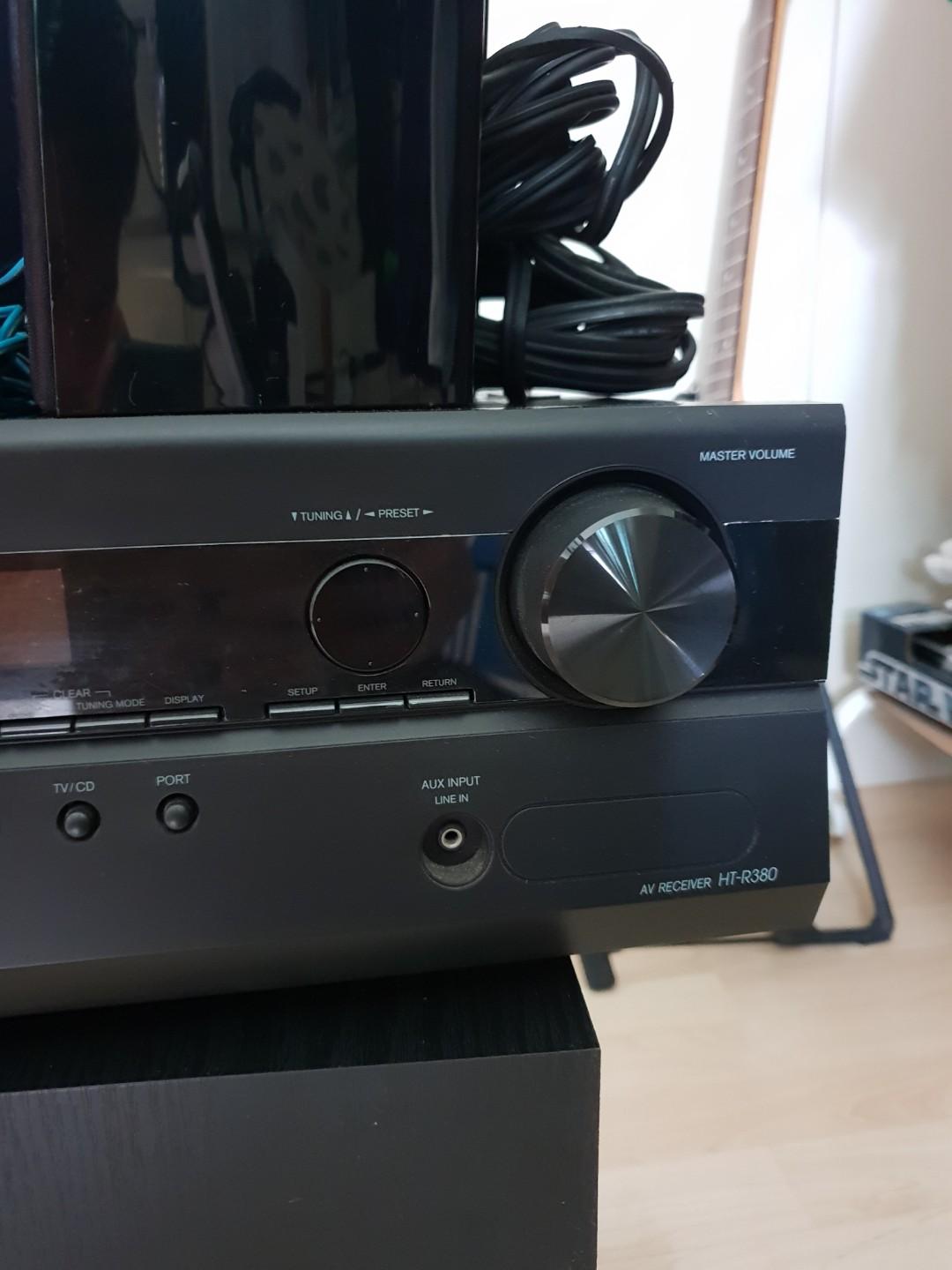 Onkyo HT -380 home theater system, Audio, Soundbars, Speakers ...