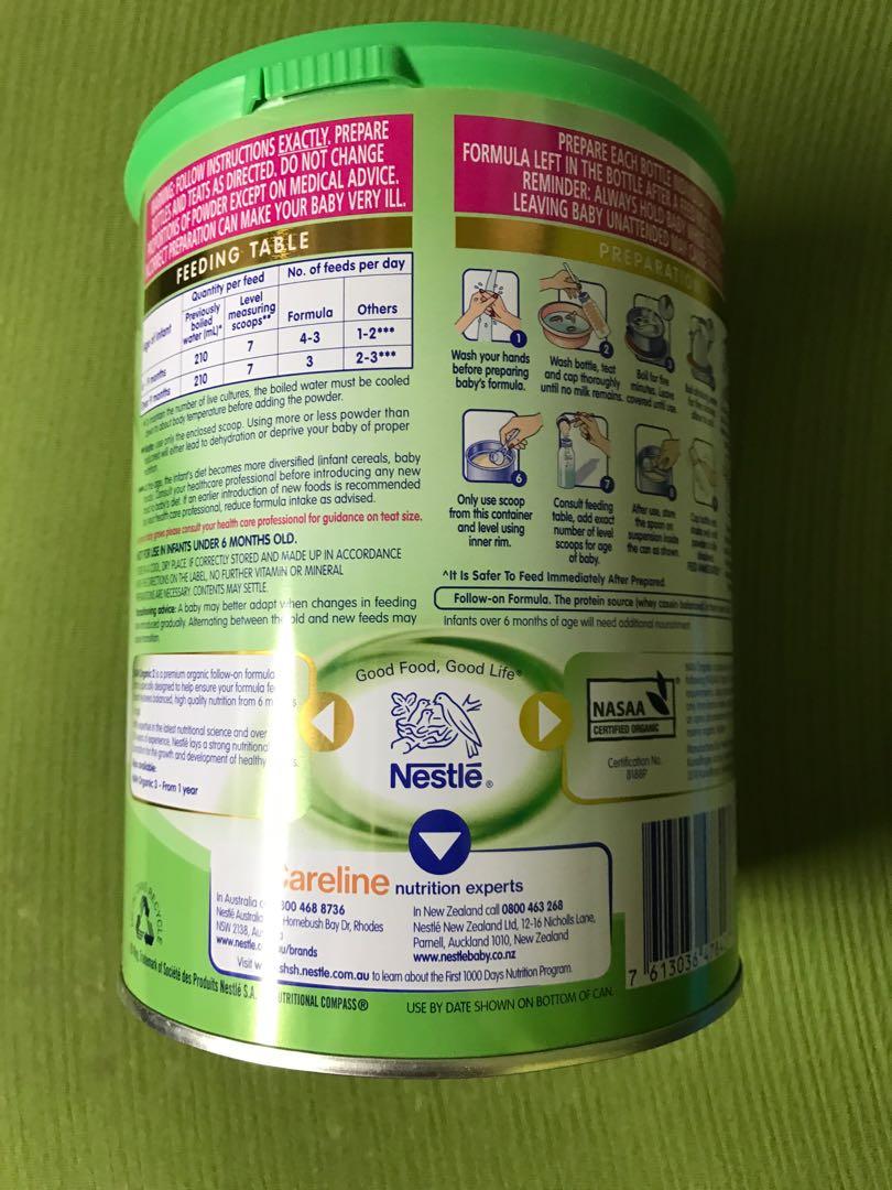 Organic NAN Stage 2 (For 6 Months onwards), Babies & Kids, Nursing ...