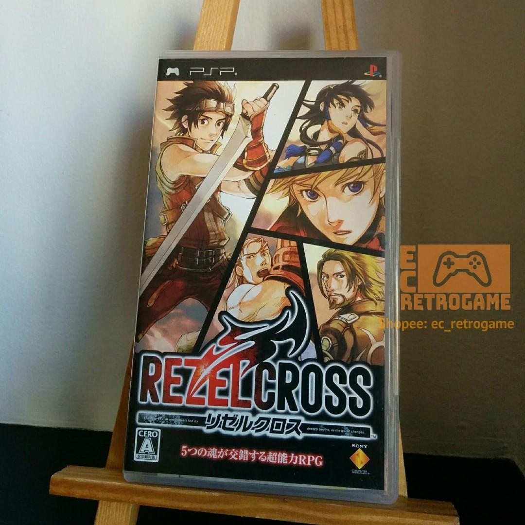 Rezel Cross Original Japan JP PSP Game, Video Gaming, Video Games ...