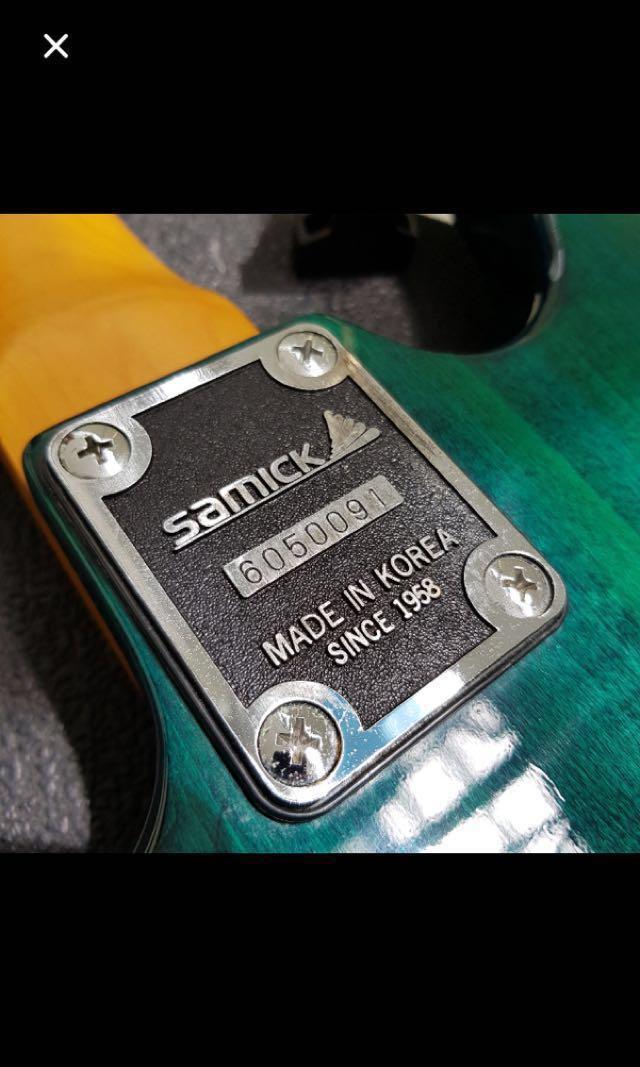 Samick electric guitar (made in korea), Hobbies & Toys, Music & Media ...
